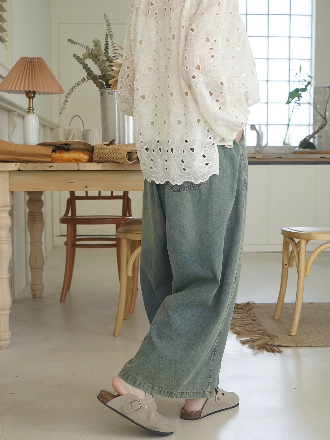 Baggy Denim Pants– The Cottagecore