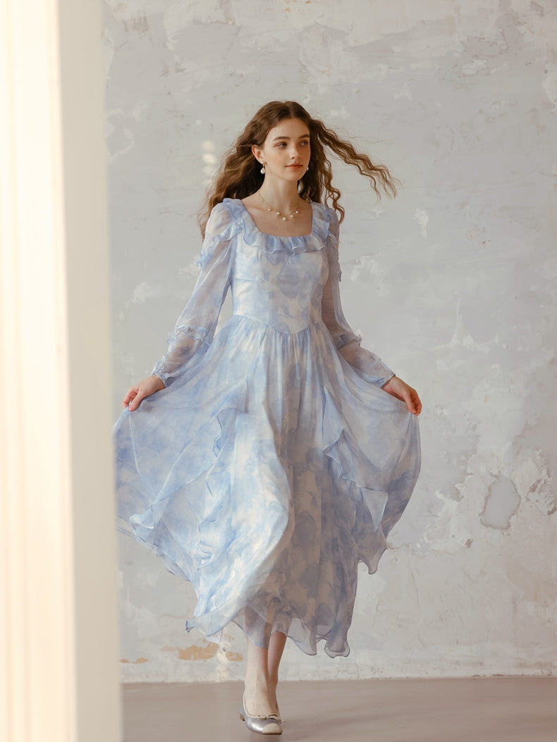 Romantic Cottagecore Maxi Dress– The Cottagecore