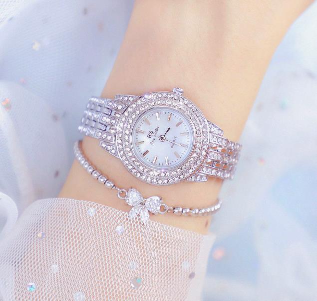 Three Strand Rhinestones Bracelet Watch– The Cottagecore