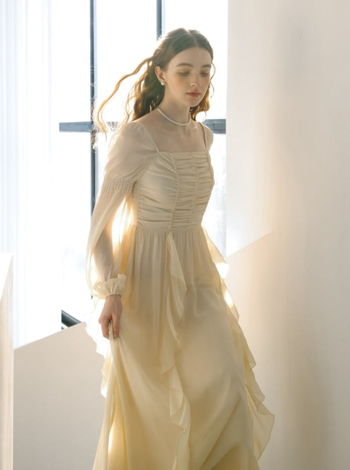 2 Way Fairy Flowy Maxi Dress– The Cottagecore