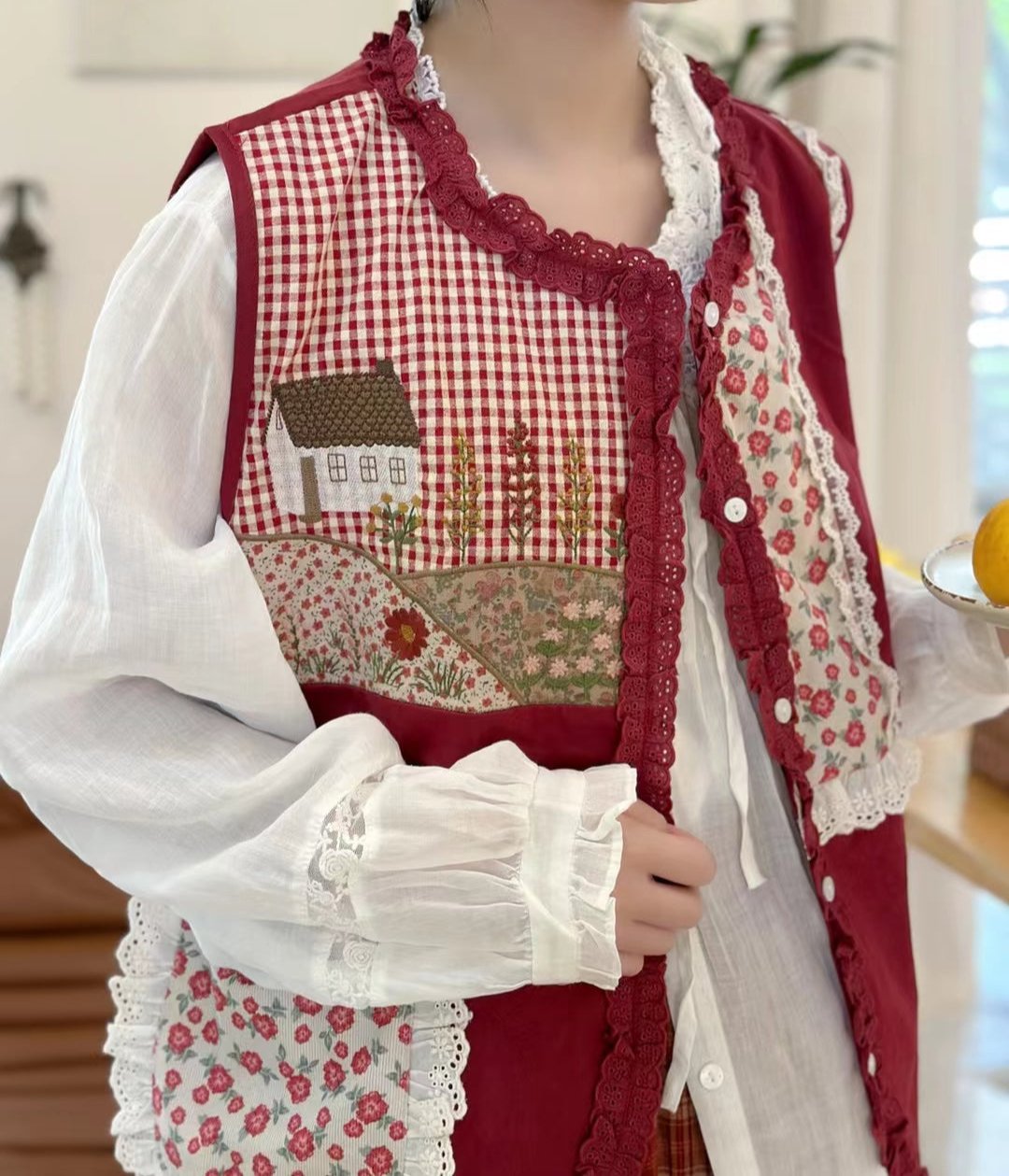 Super Cute Vest– The Cottagecore