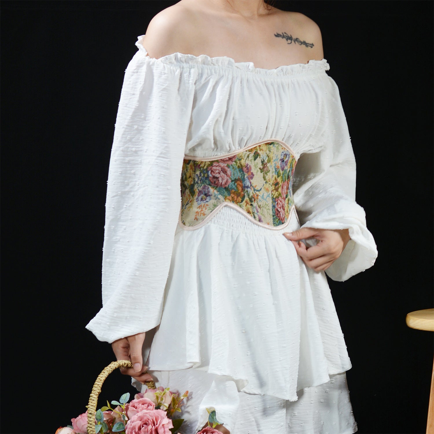 Lace Up Vintage Panting Short Corset– The Cottagecore