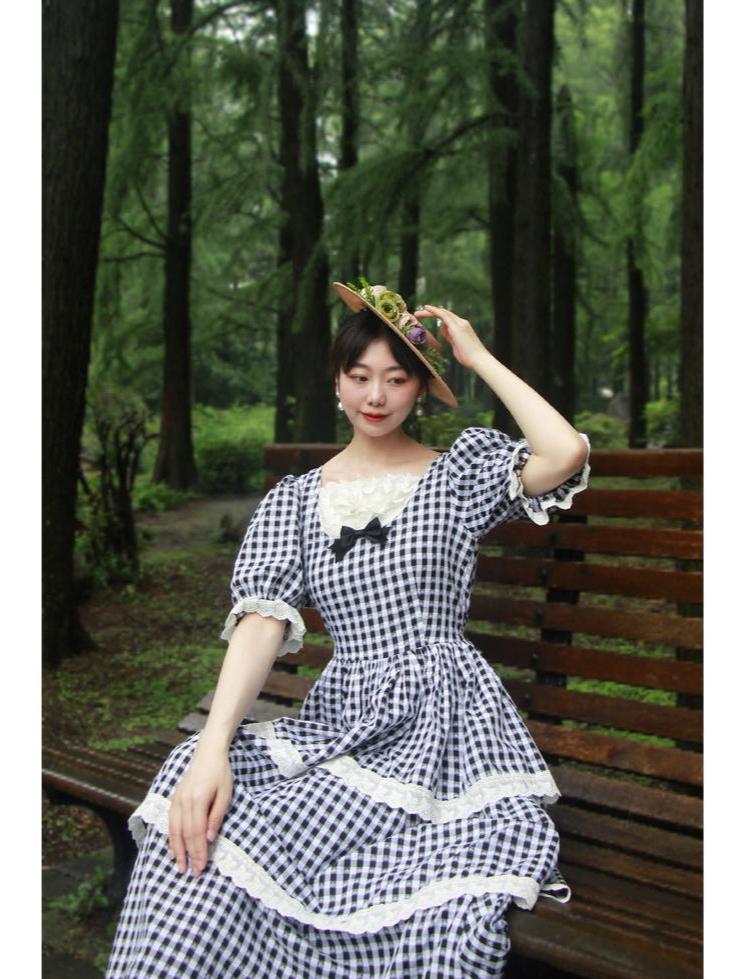 1950s Vintage Full Skirt Dress– The Cottagecore