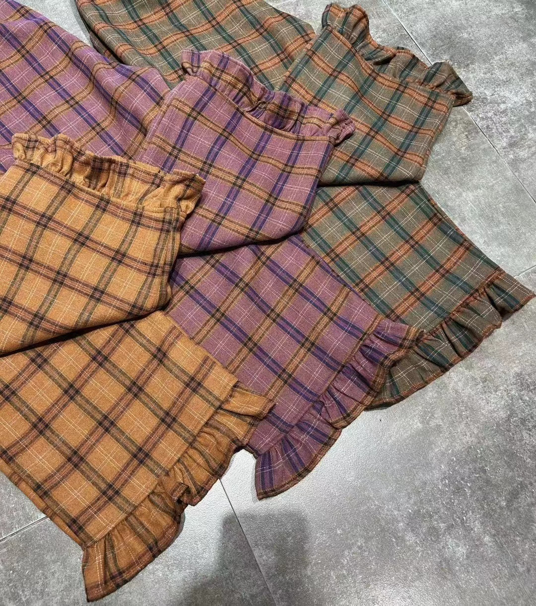 Wide Leg Plaid Pants– The Cottagecore