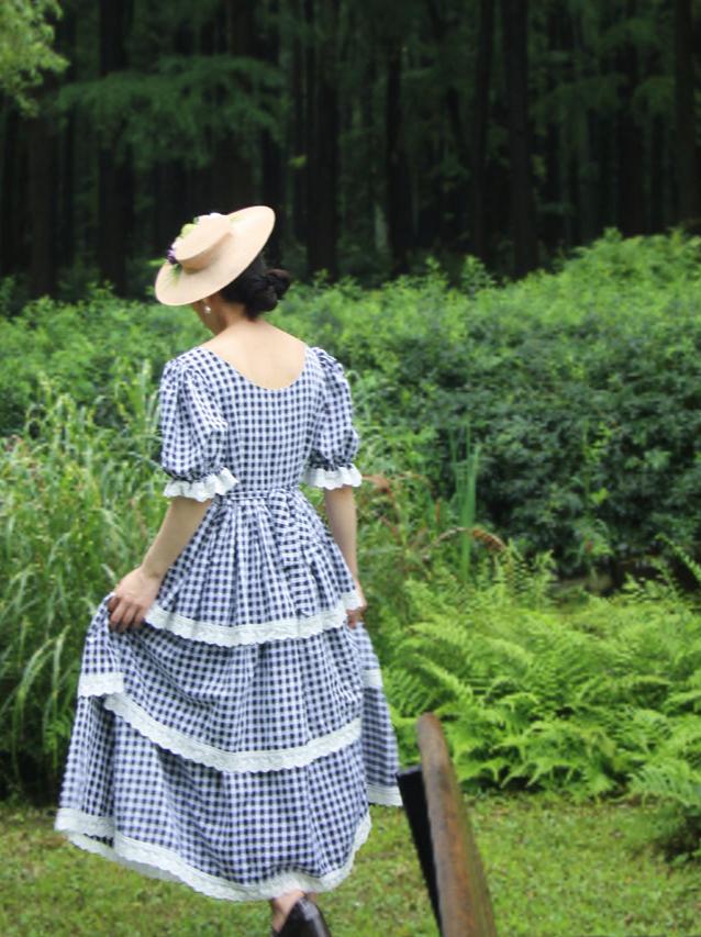 1950s Vintage Full Skirt Dress– The Cottagecore