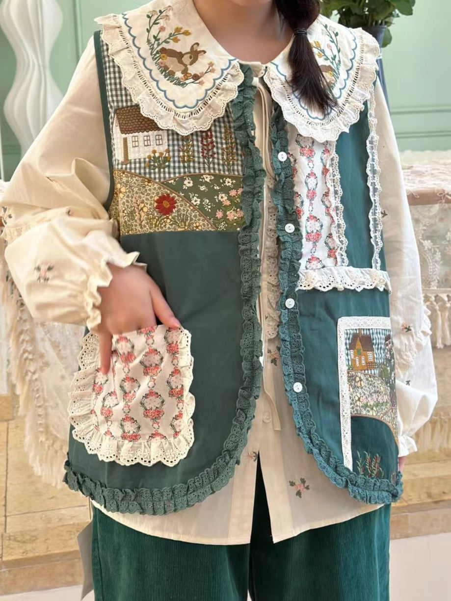 Super Cute Vest– The Cottagecore