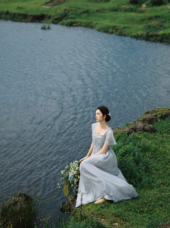 Royal Antique Flowy Dress– The Cottagecore