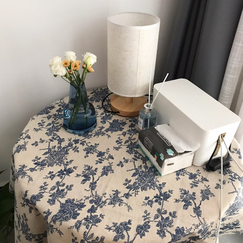 Blue Floral Tablecloth– The Cottagecore