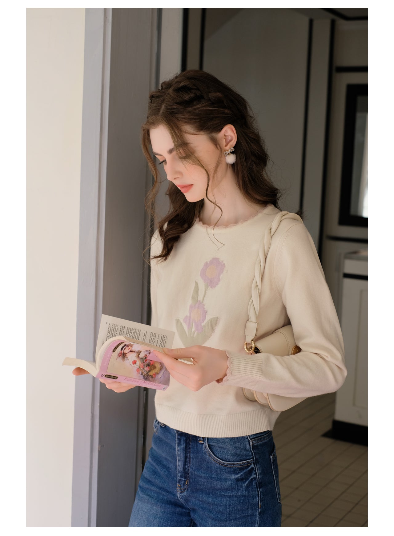 Flower Knit Shirt– The Cottagecore