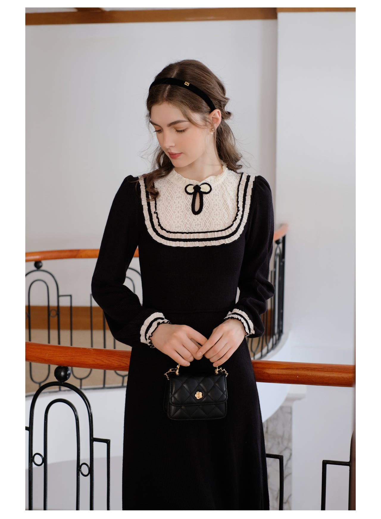 Vintage Lace Patchwork Dress– The Cottagecore