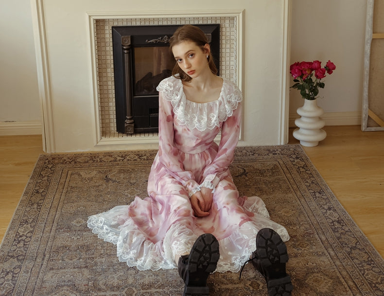 Palace Shading Lace Dress– The Cottagecore