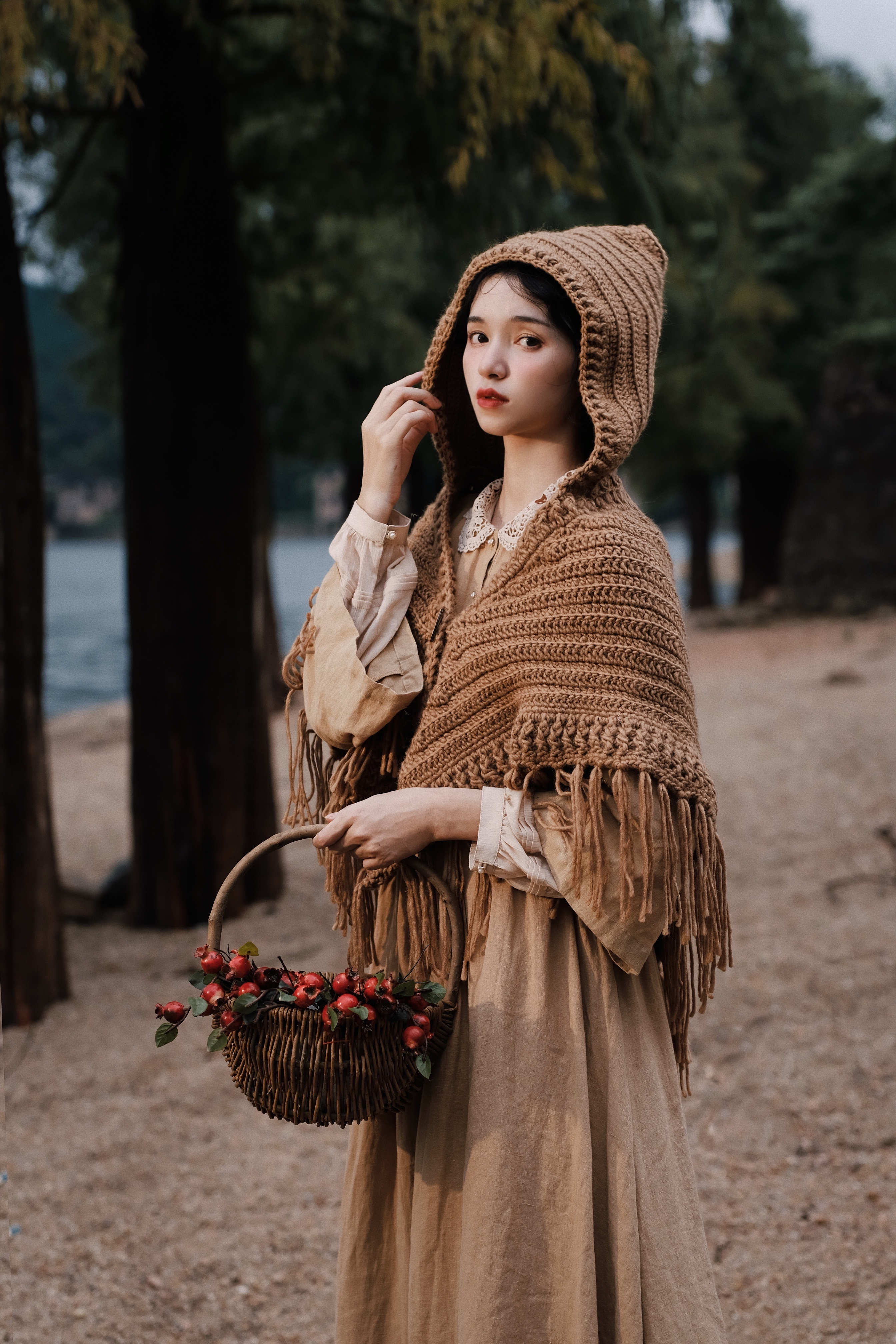 Handmade Hand Crochet Cape– The Cottagecore