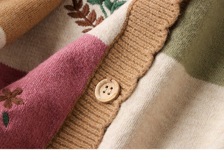 Naturecore Floral Embroidered Cardigan– The Cottagecore
