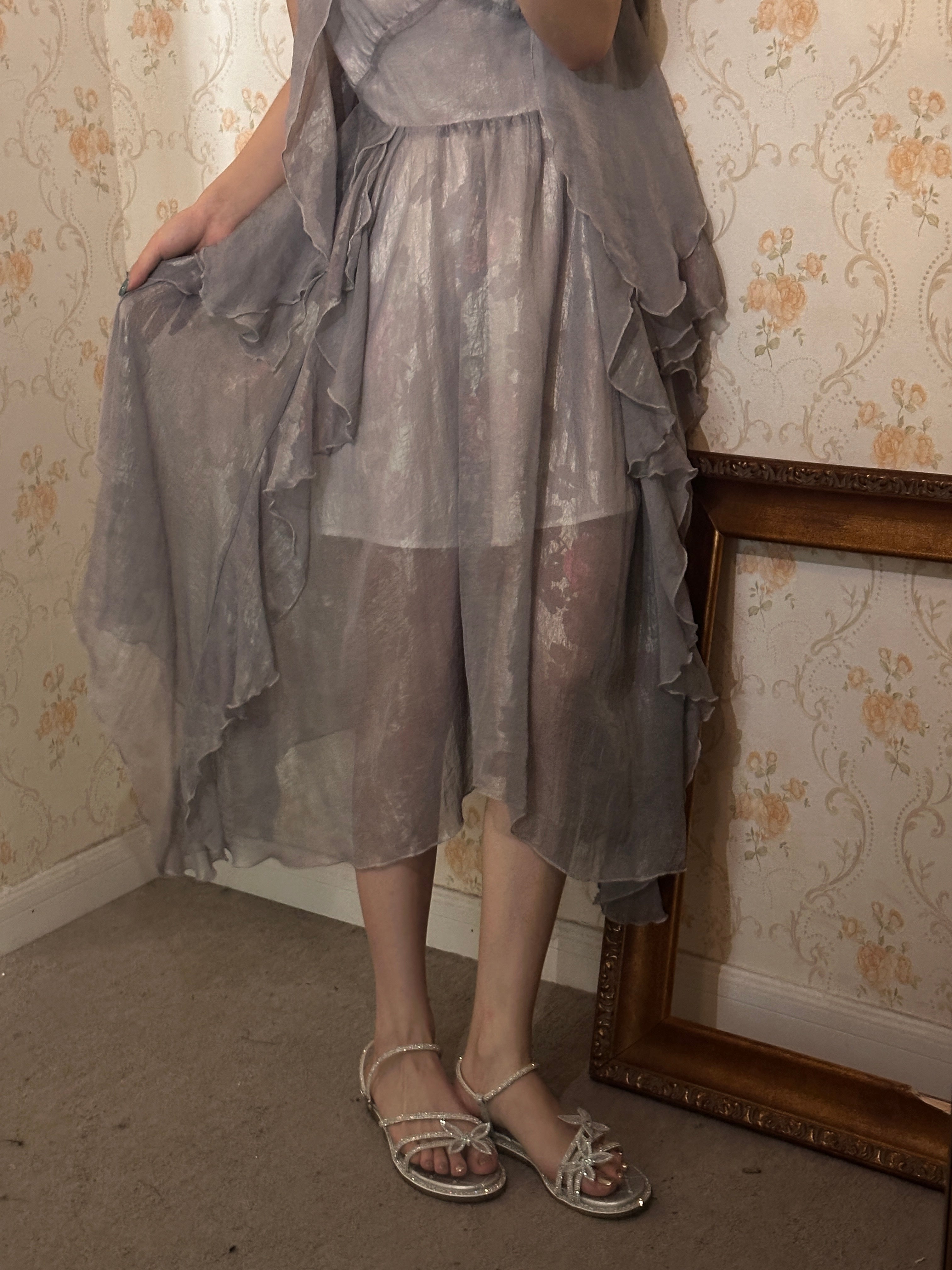 Fairycore Silver Flat Shoes– The Cottagecore