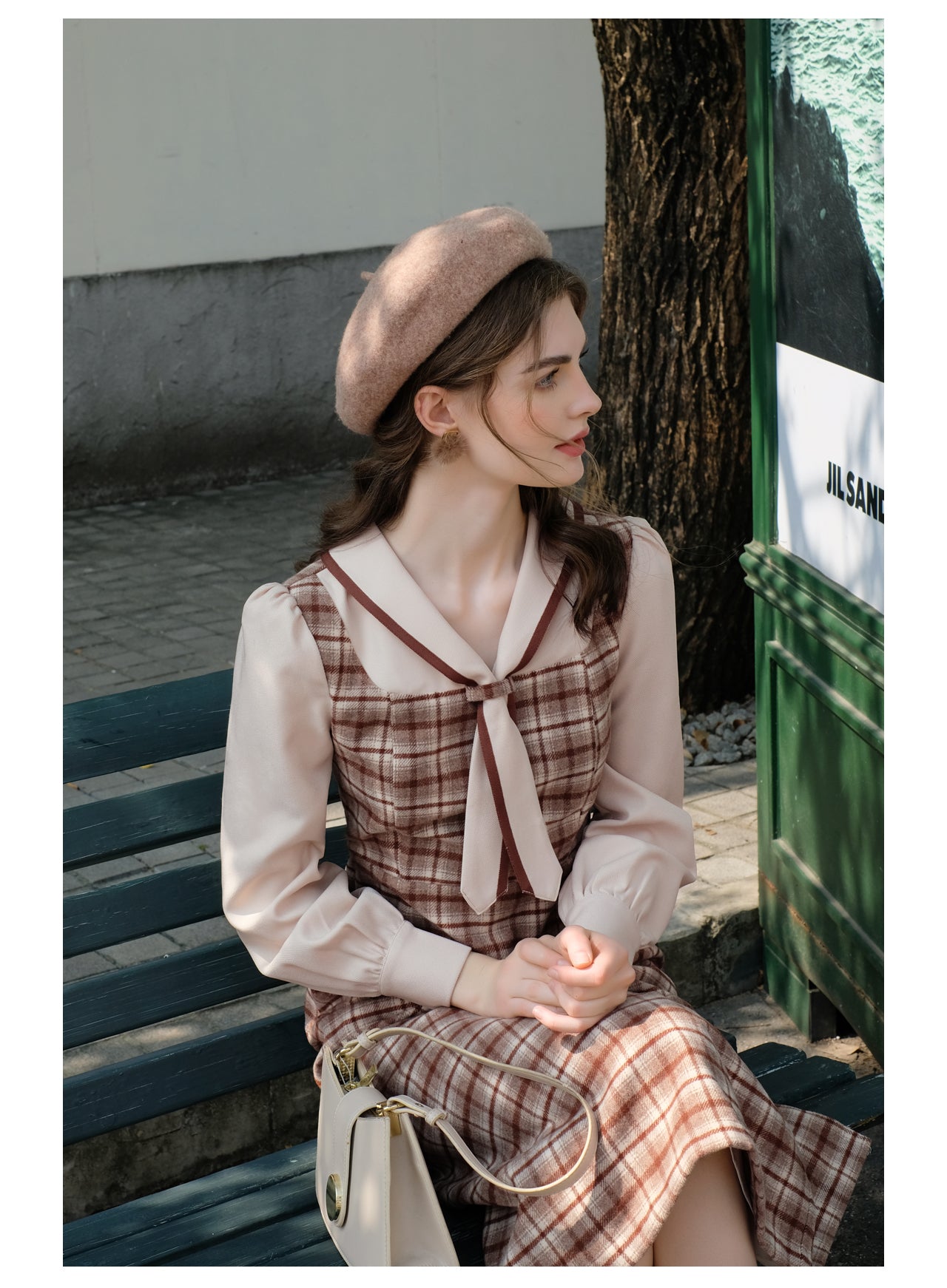 Vintage Plaid Dress– The Cottagecore