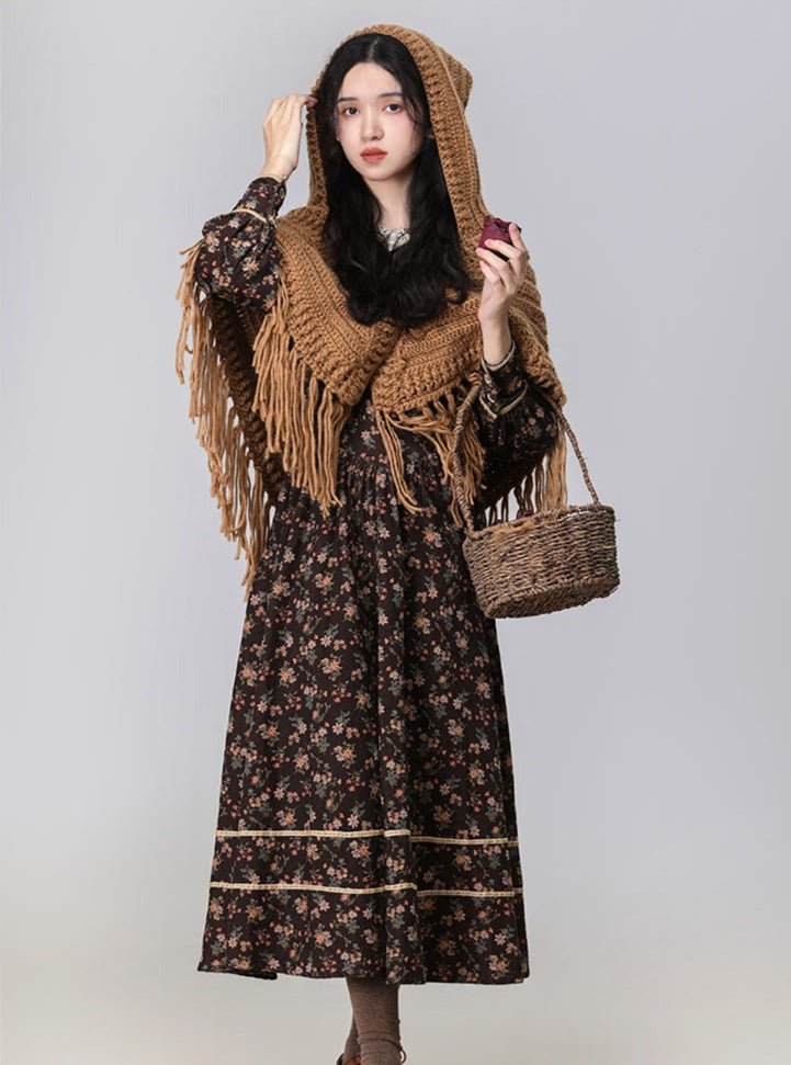 Handmade Hand Crochet Cape– The Cottagecore