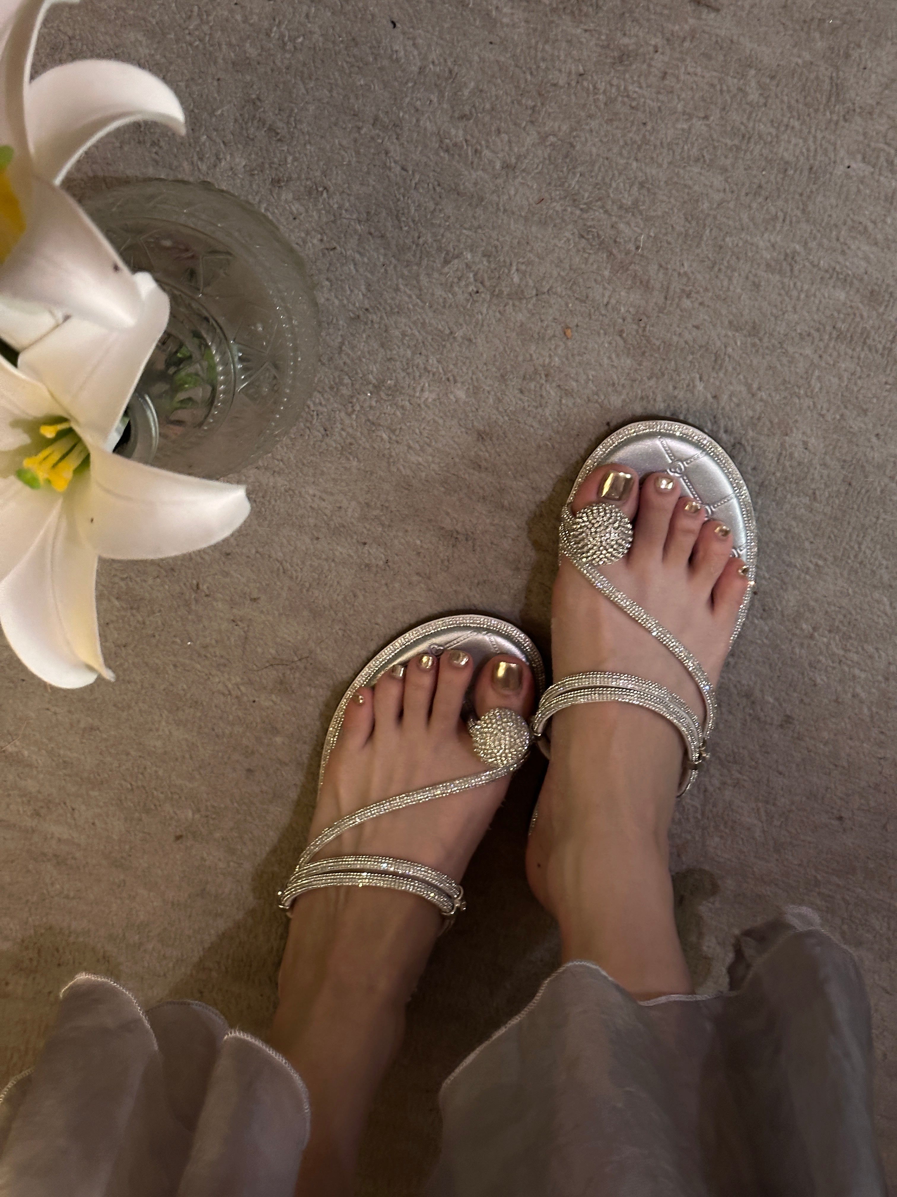 Fairycore Silver Flat Shoes– The Cottagecore