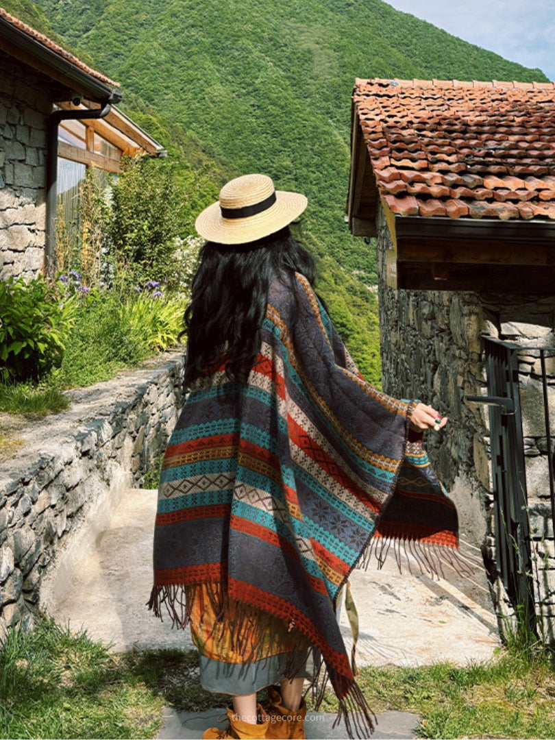Boho Style Shawl– The Cottagecore