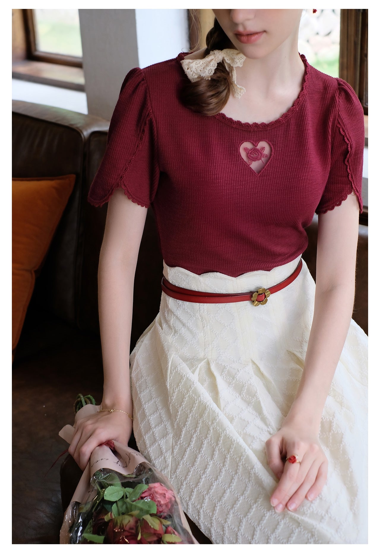 Romantic Rose Cotton Shirt– The Cottagecore