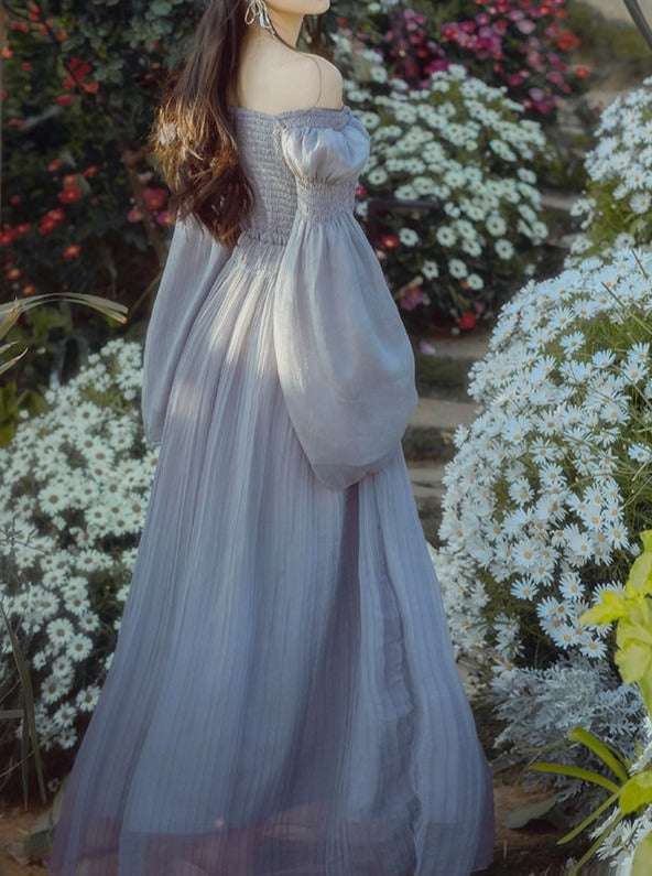 Gorgeous 2 Way Fairycore Pleated Flowy Dress– The Cottagecore