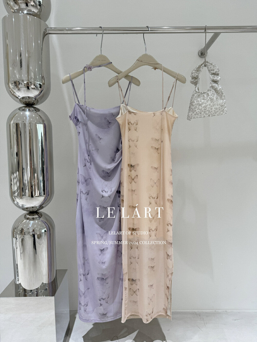 Vintage Butterfly Slip Dress– The Cottagecore