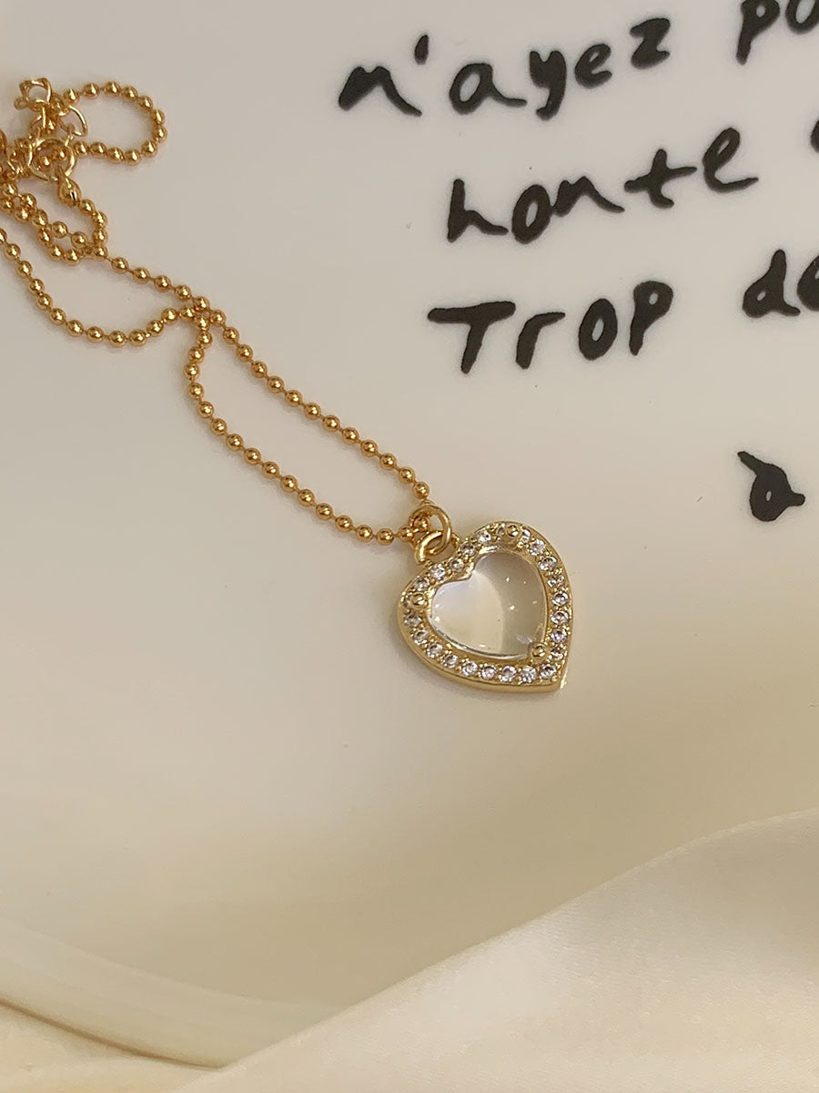 Classic Heart Pendant Necklace– The Cottagecore