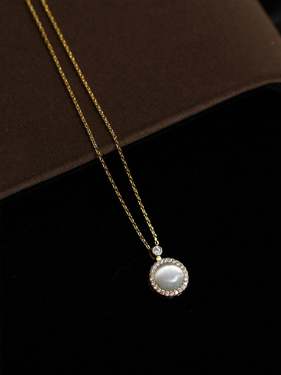 Cymophane CZ Diamond Necklace– The Cottagecore