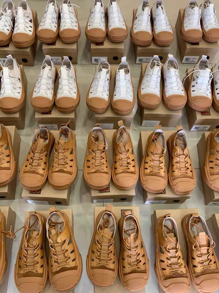 Hollow Out Leather Shoes– The Cottagecore