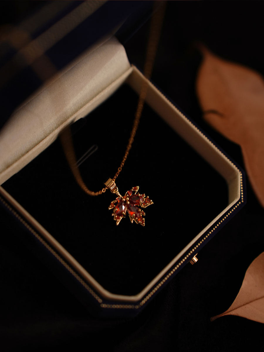 Maple CZ Diamond Necklace– The Cottagecore