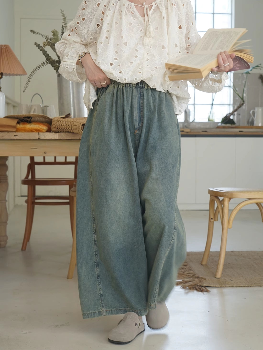 Baggy Denim Pants– The Cottagecore