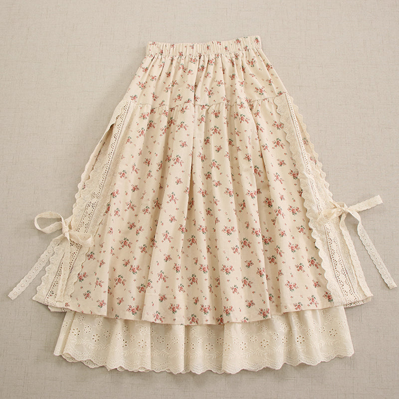 Countryside Floral Print Skirt– The Cottagecore