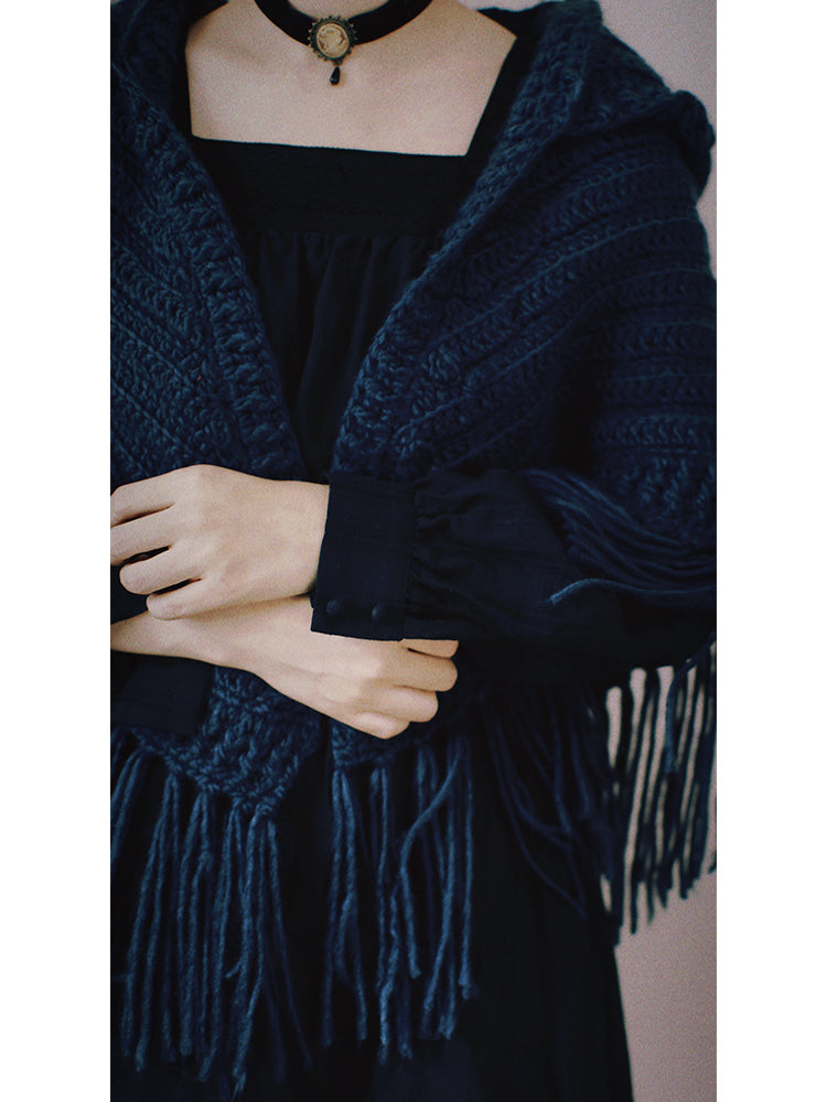 Handmade Hand Crochet Cape– The Cottagecore