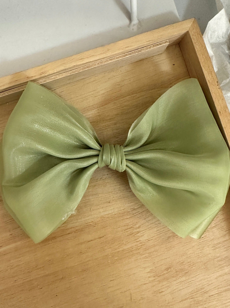 Solid Color Hair Bow– The Cottagecore