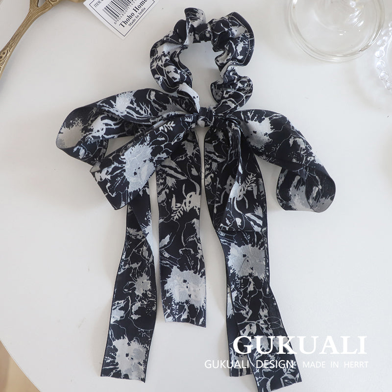 French Floral Hair Bow– The Cottagecore
