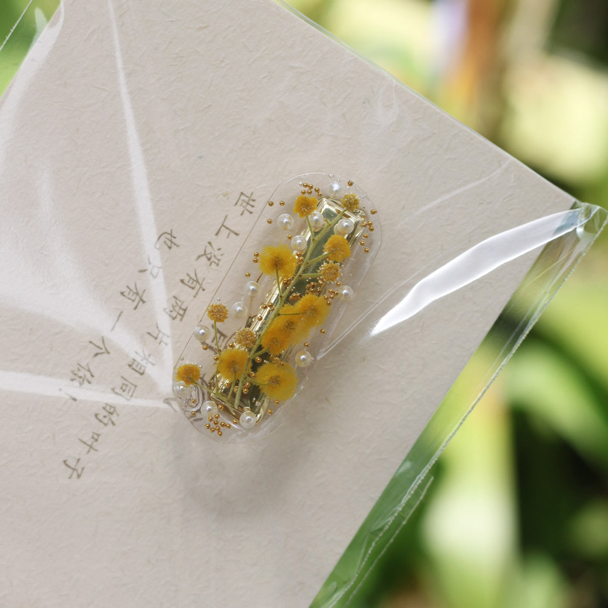 Preserved Natural Plant Flower Hair Pin– The Cottagecore