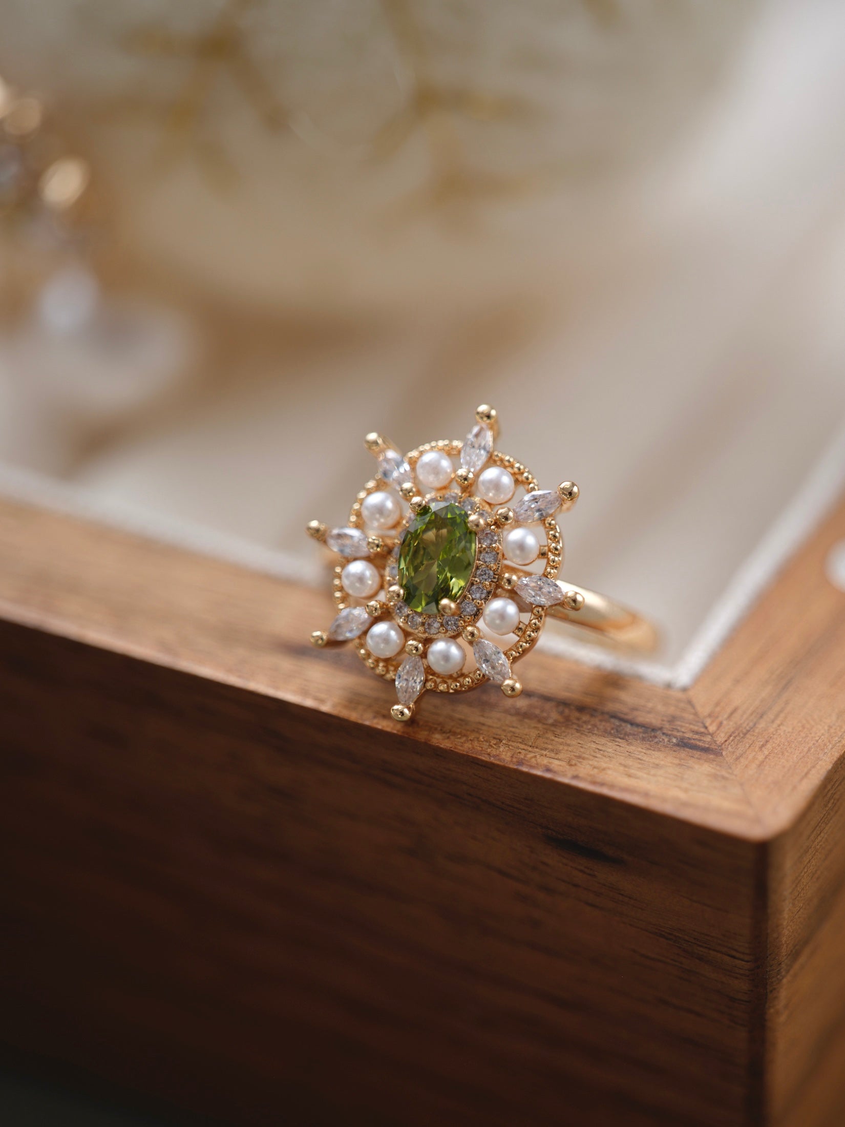 Fairycore CZ Diamond Ring– The Cottagecore