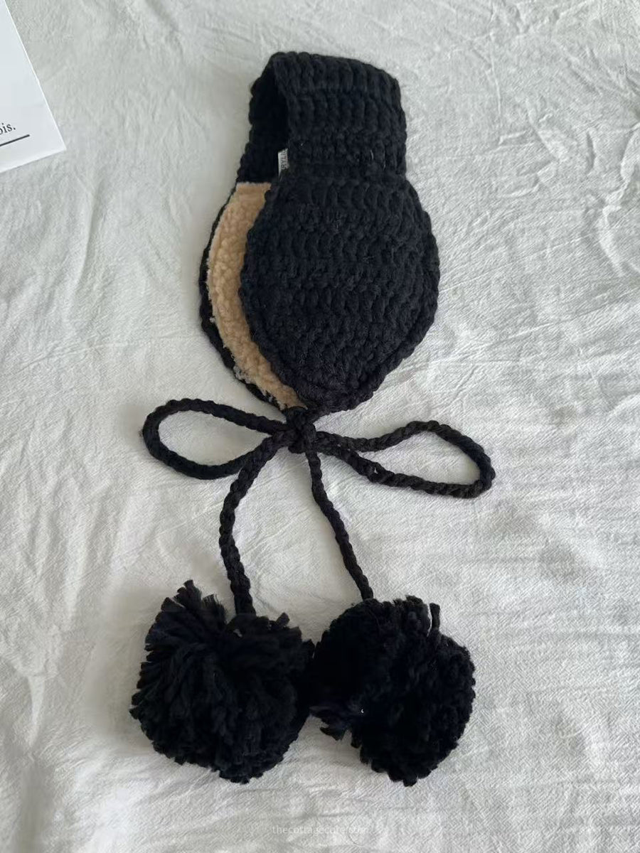 Super Cute Knit Ear Muffs– The Cottagecore