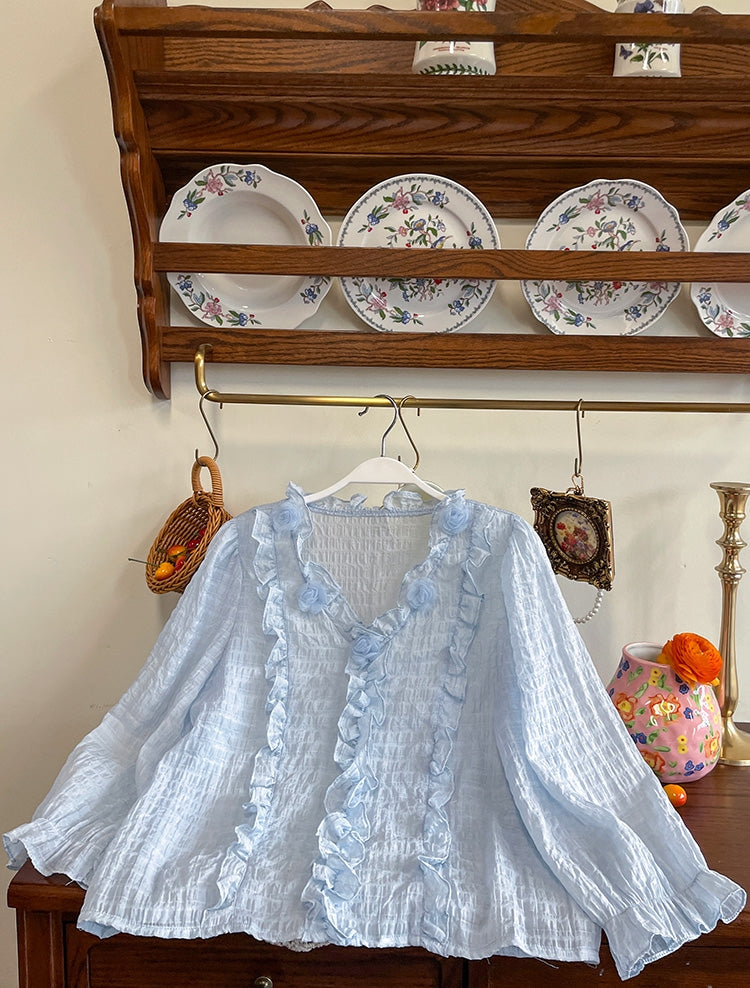 Romantic Ruffle Shirt– The Cottagecore