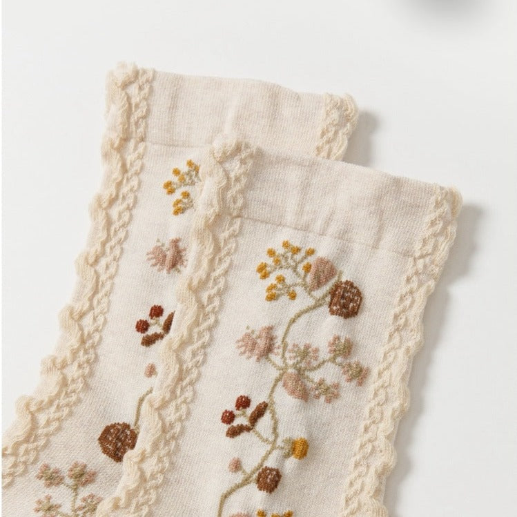 Mori Girl Cute Socks Set– The Cottagecore