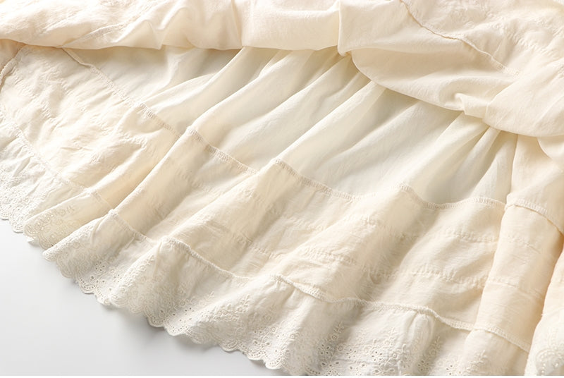 Multiple Lace Layer Bottom Dress– The Cottagecore