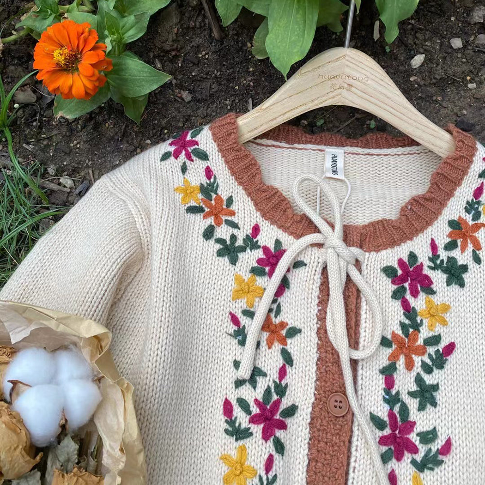 Cottagecore Embroidered Cardigan– The Cottagecore