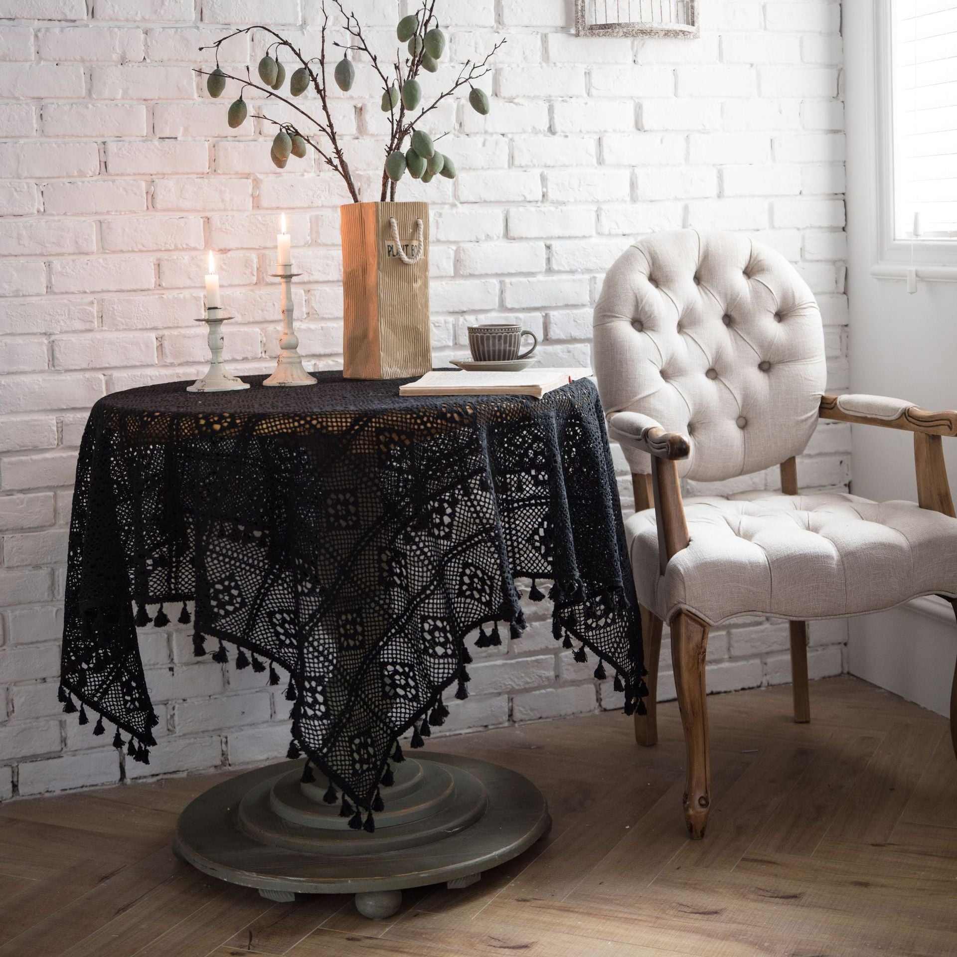 Handmade Lace Tablecloth– The Cottagecore