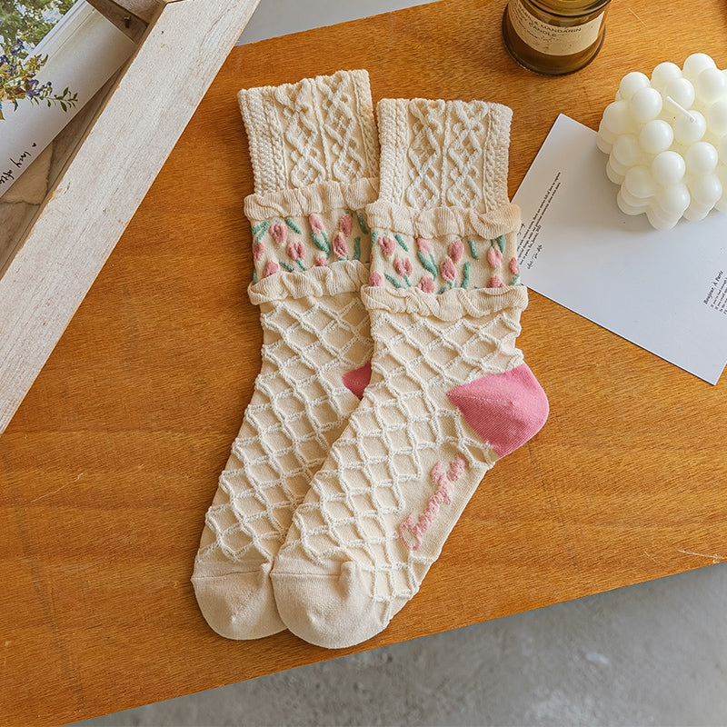 Cottagecore Fairy Floral Socks– The Cottagecore