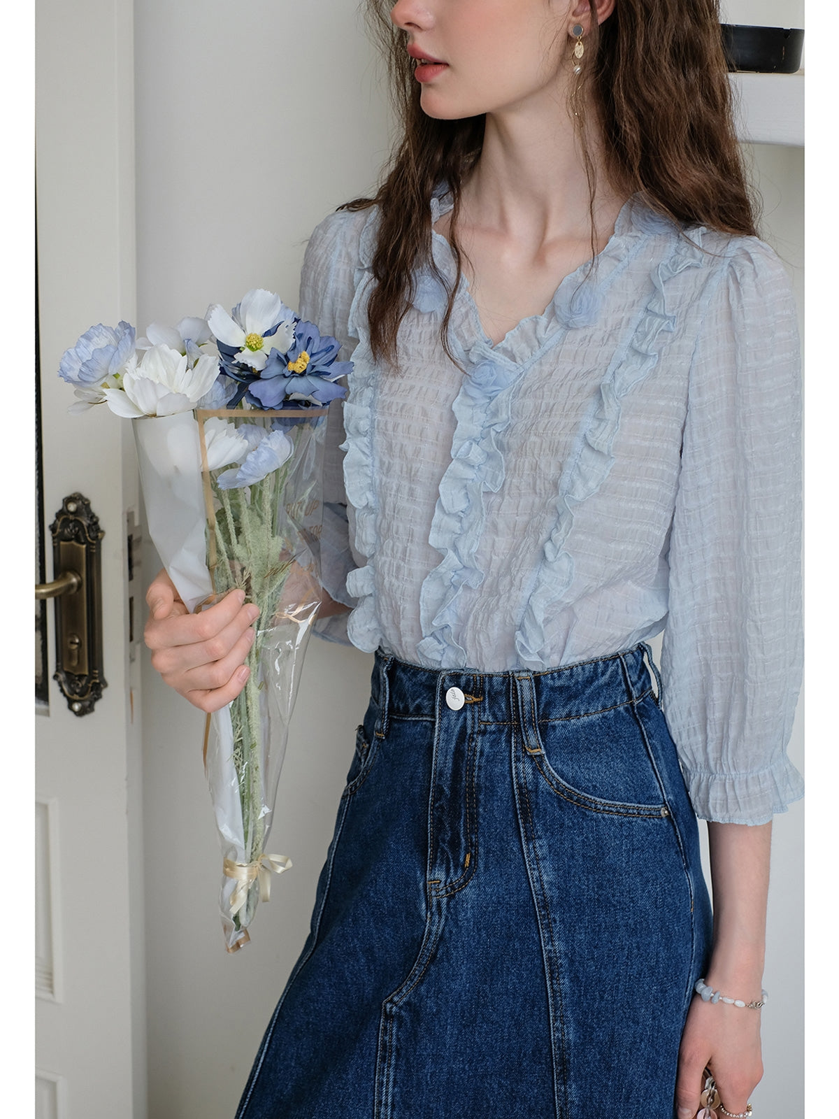 Romantic Ruffle Shirt– The Cottagecore