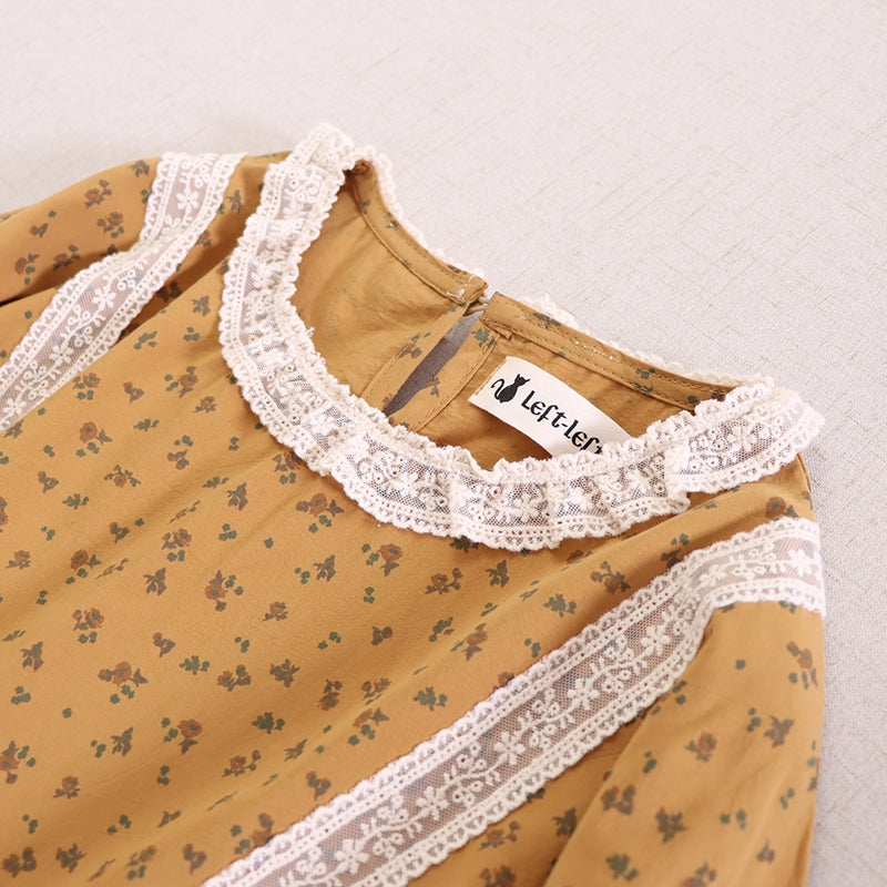 Cute Floral Print Countrycore Dress– The Cottagecore