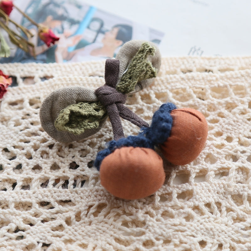 Handmade Cute Cherry Brooch– The Cottagecore