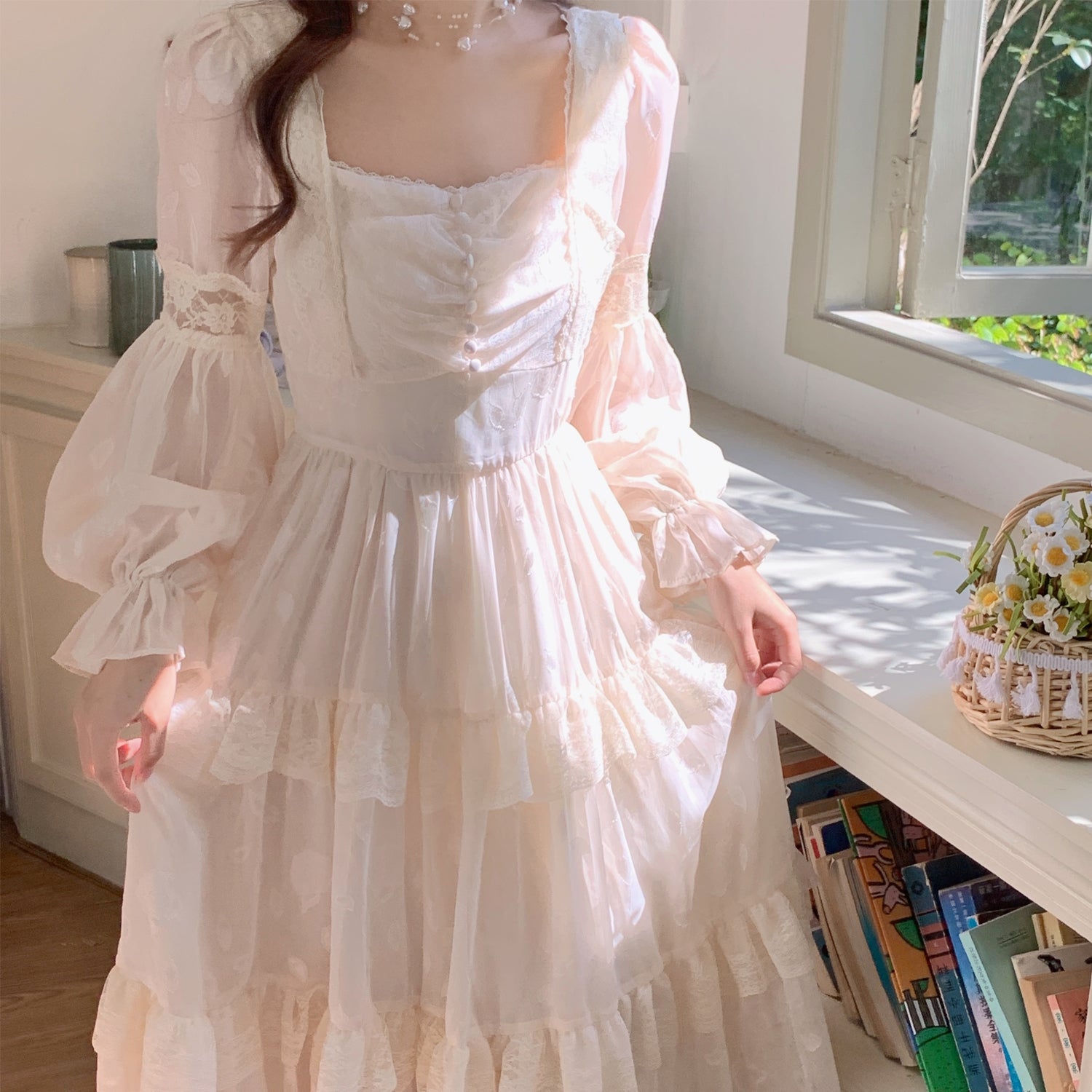 Royalcore Lace Dress– The Cottagecore