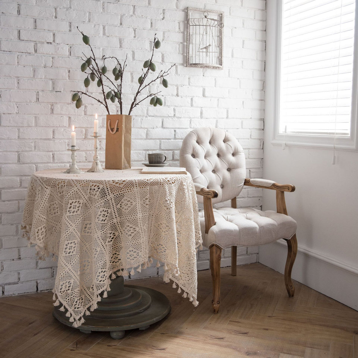 Handmade Lace Tablecloth– The Cottagecore
