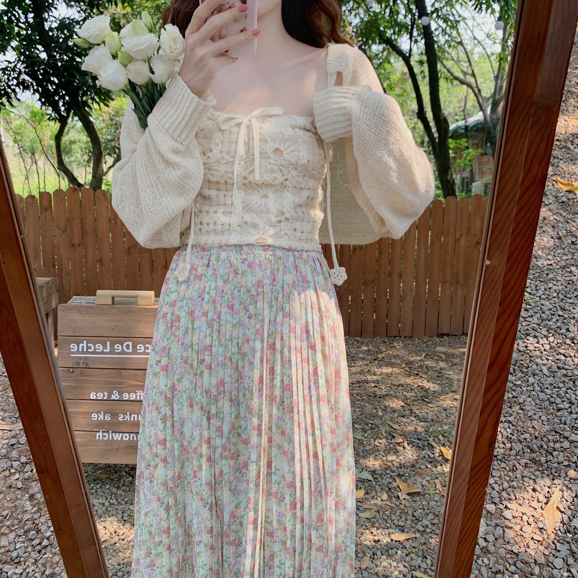 3D Flower Cami Top– The Cottagecore