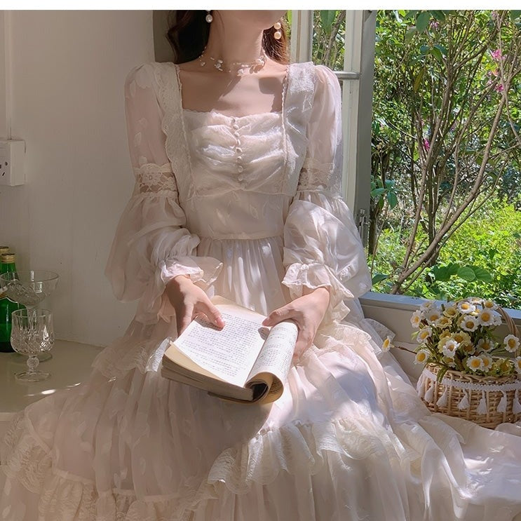 Royalcore Lace Dress– The Cottagecore